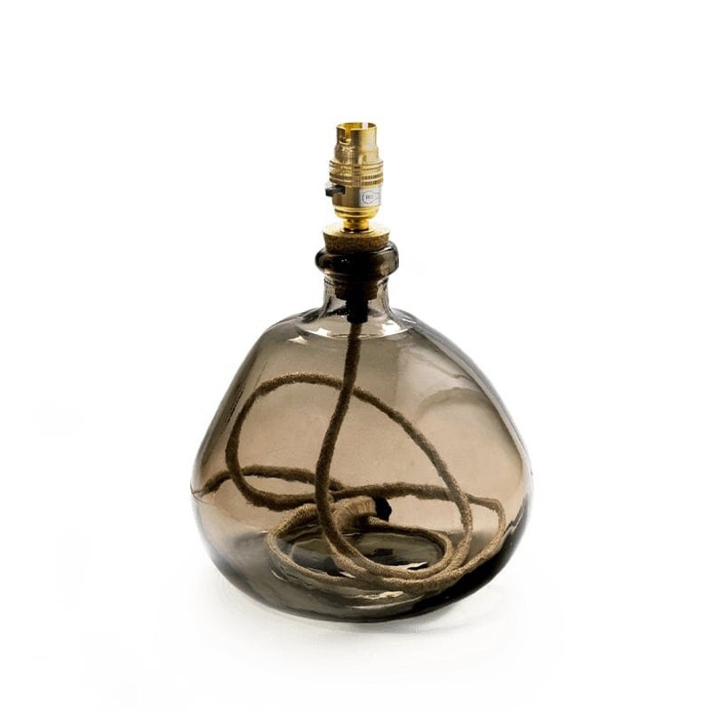 Large Blown Glass Table Lamp - Etsy UK