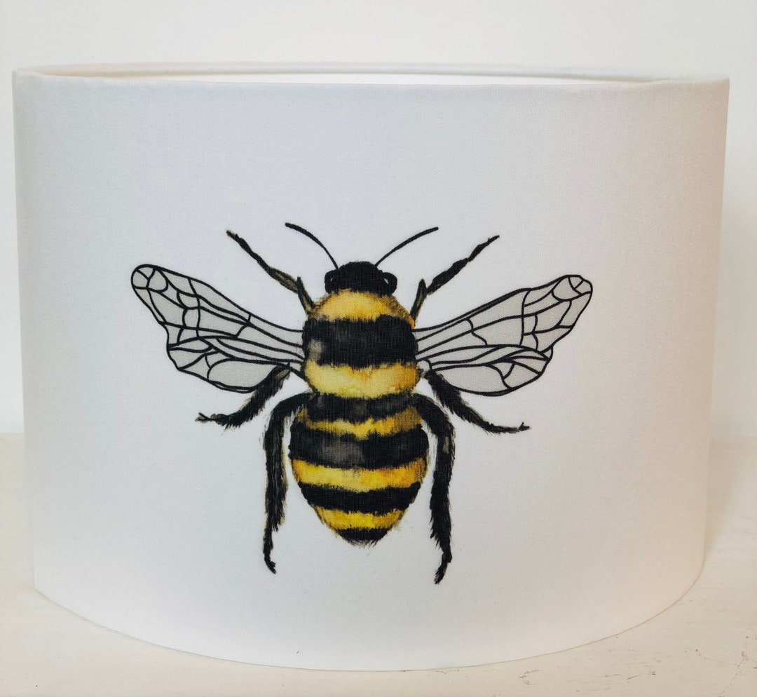 Bumble Bee Handmade Lamp Shade/ Bee Lampshade / Lamp Shades / Wildlife ...