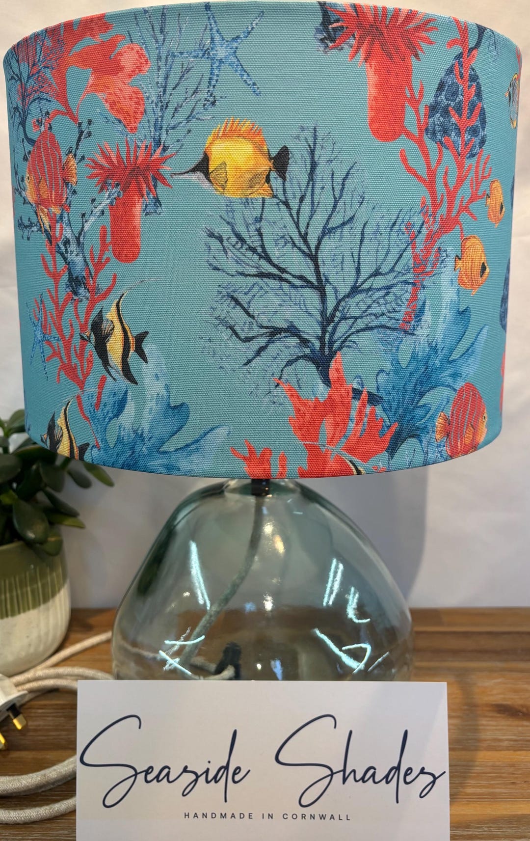 Under the Sea Fish Lampshade | Handmade Lampshade | 20 – 40cm Diameter ...