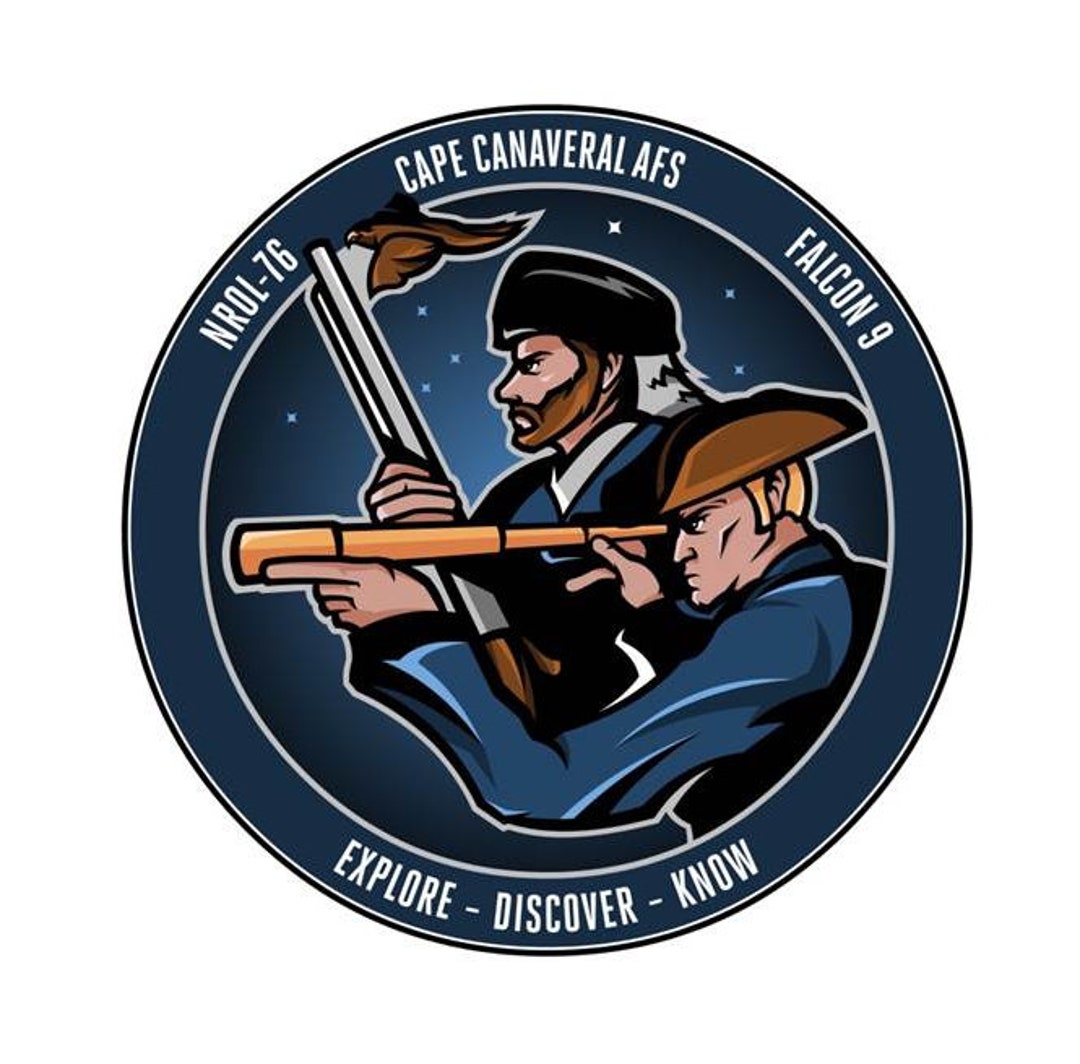 US National Reconnaissance Office NROL-76 Logo Vinyl Sticker - 3 Inch ...