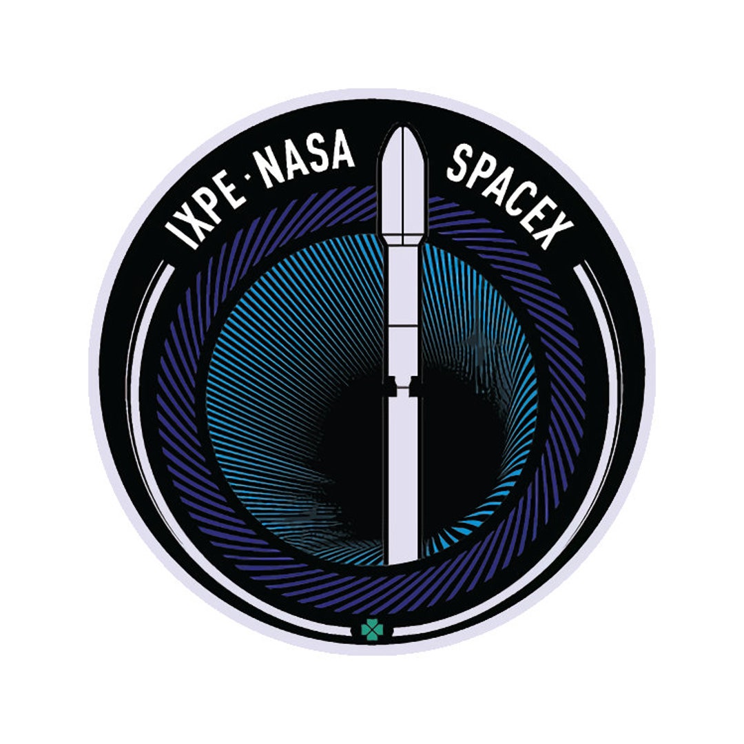 Spacex IXPE Mission Logo Vinyl Sticker - 3 In. Diameter - Etsy