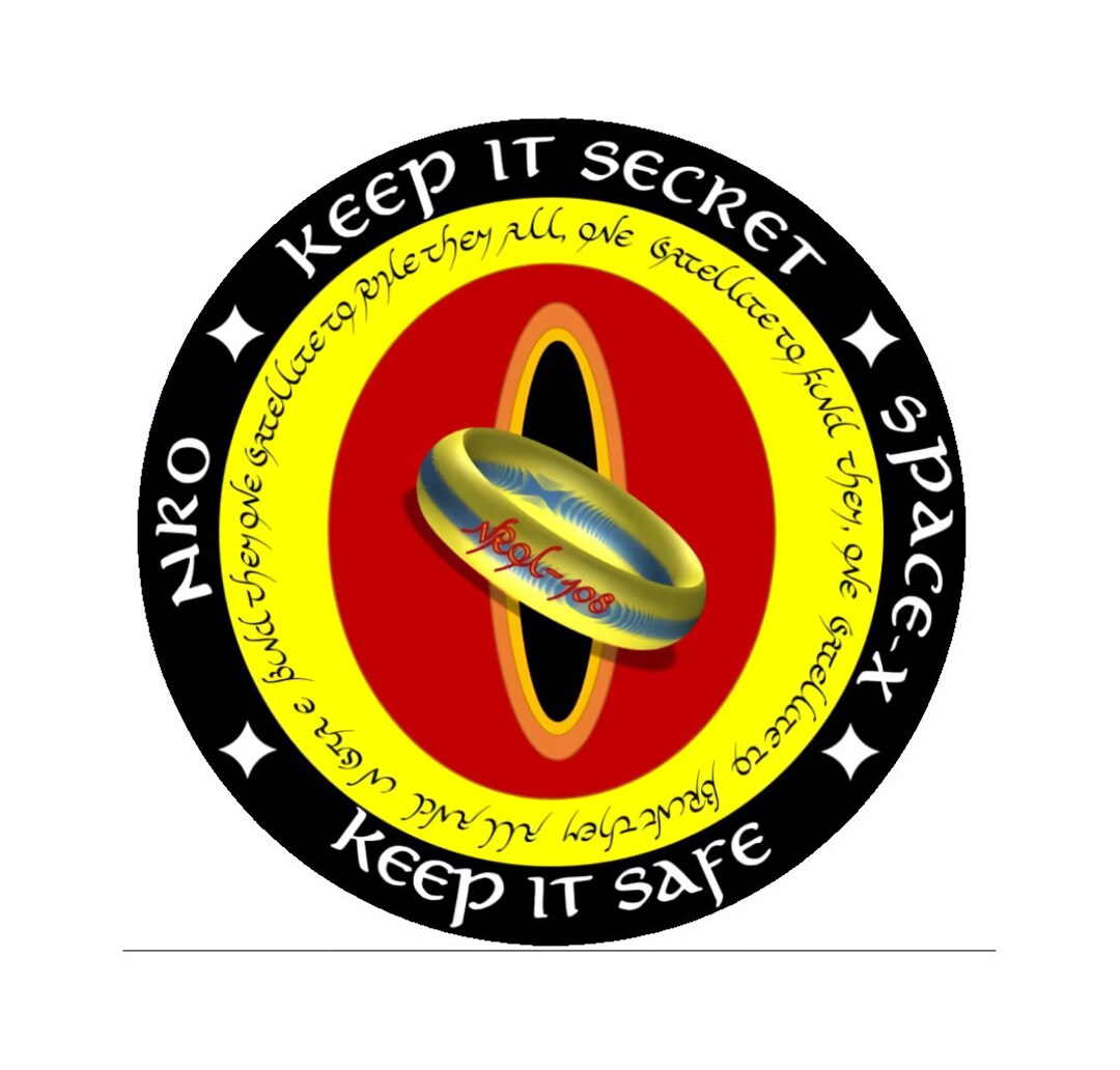 US National Reconnaissance Office NROL-108 Logo Vinyl Sticker - 3 Inch ...