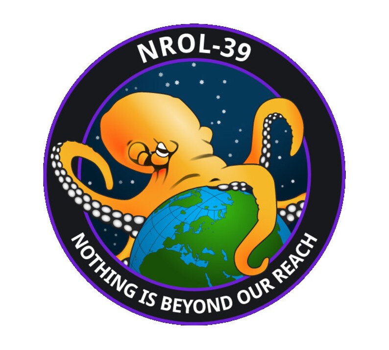 US National Reconnaissance Office NROL-39 Logo Vinyl Sticker - 3 Inch ...