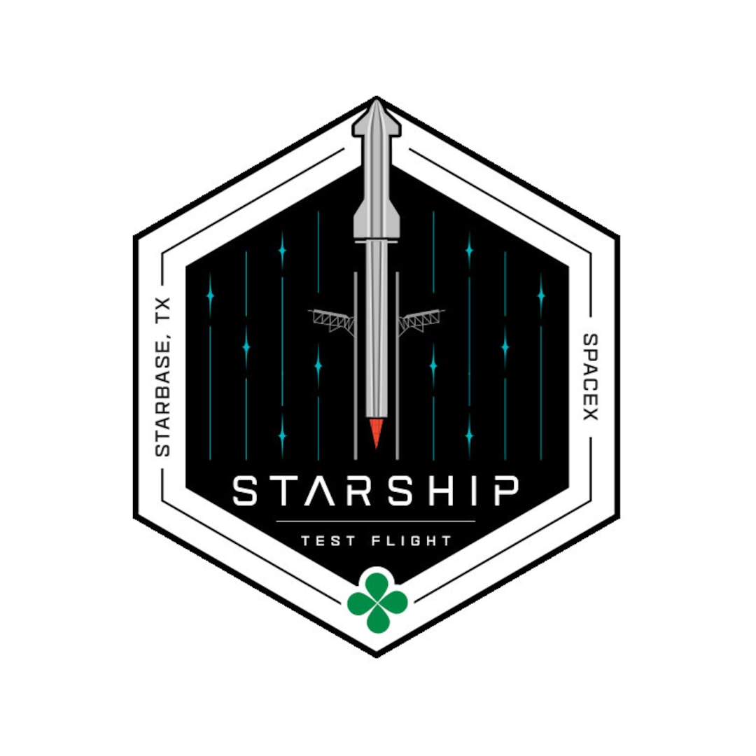 Spacex Starship Test Flight Vinyl Sticker - 2.6 X 3 Inches - Etsy