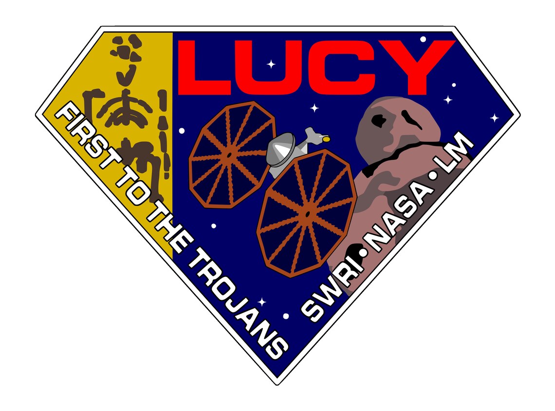NASA Lucy Logo Vinyl Sticker - 3 Inch X 2.2 Inch - Etsy