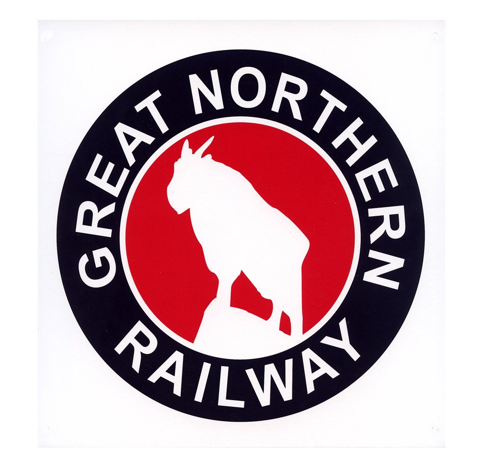 Great Northern Railway Vinyl Sticker - 3 In. Diameter - Etsy