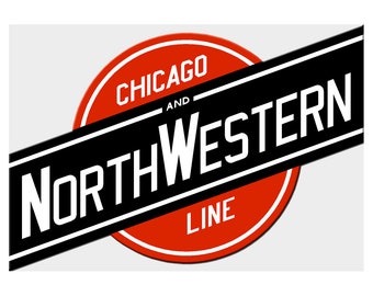 Chicago Northwestern | Etsy