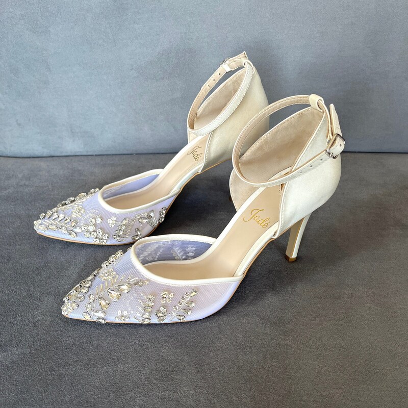 Satin Wedding Shoes - Etsy