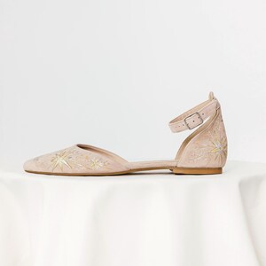 Hand Painted Celestial Bridal Sandals With Stars, Wedding Shoes With ...