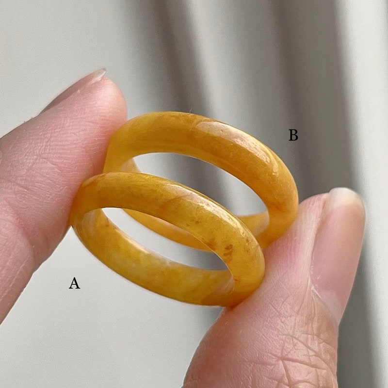 Red Jade Ring - Etsy