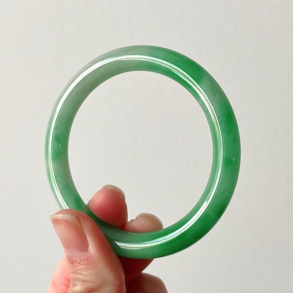 Jade Bangle - Etsy