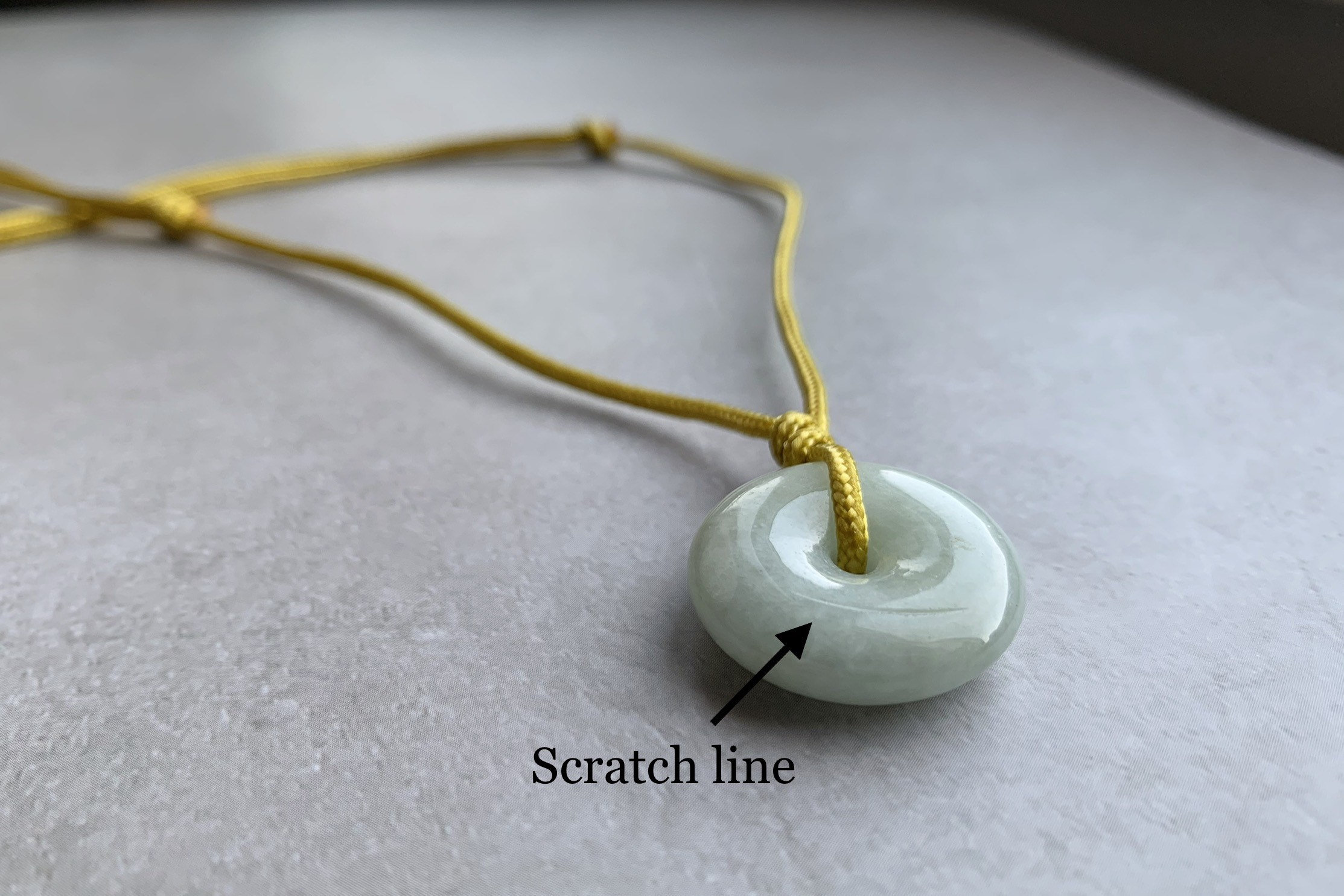 Natural Type A Translucent Faint Apple Green Jadeite Donut - Etsy