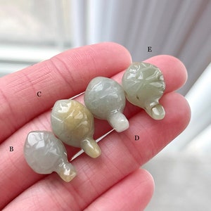 Natural Jadeite Turtle Charm Knotted Bracelet, Natural Burmese Jade ...