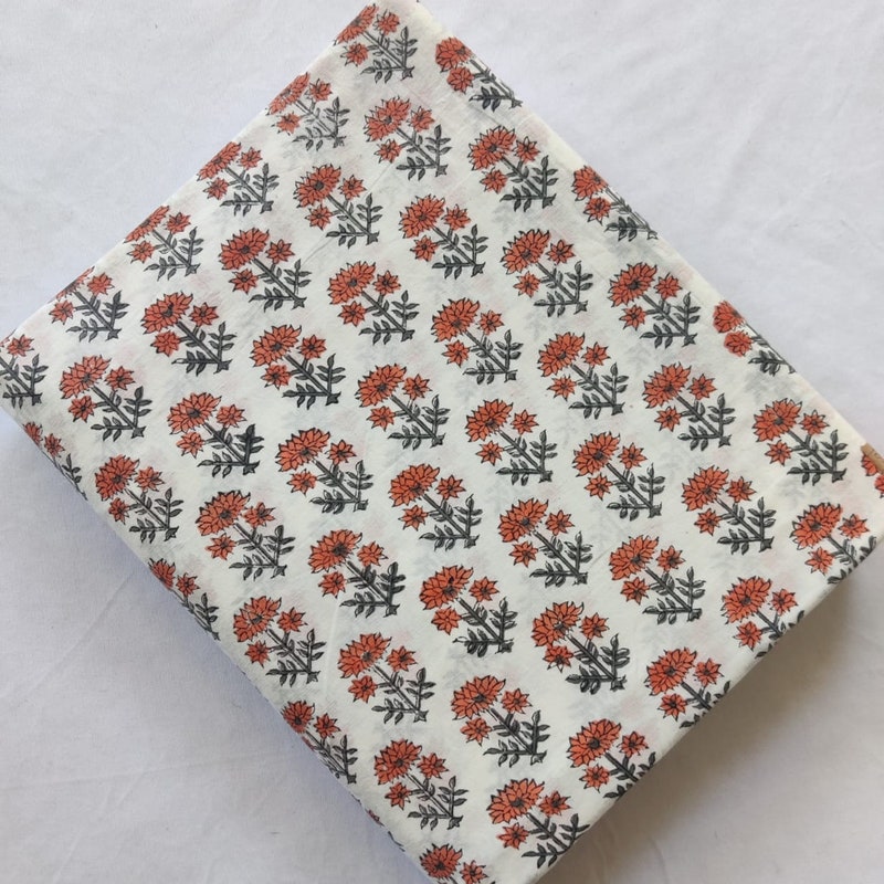 Indian Block Print Fabric - Etsy