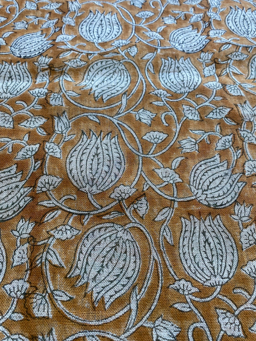 58 Inches Indian Hand Block Print Fabric, Indian Linen Fabric, Block ...