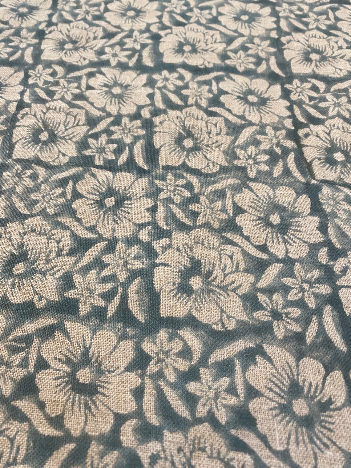 ZAFFRA || Indian Hand Block Print Fabric, Indian Linen Fabric, Block ...