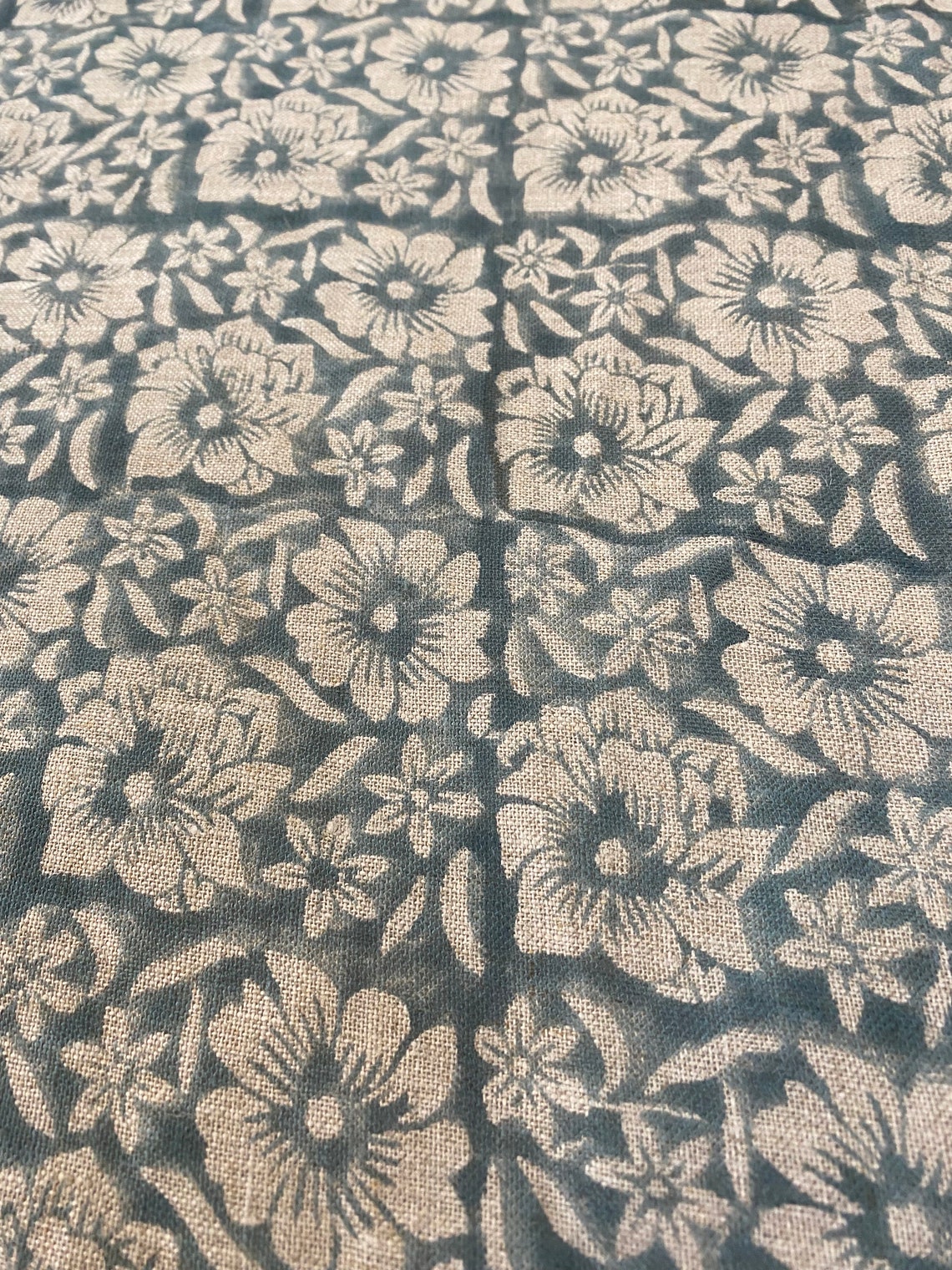 ZAFFRA || Indian Hand Block Print Fabric, Indian Linen Fabric, Block ...