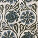 Small Flower Block Print Handloom Linen Fabric ,upholstery Fabric ...