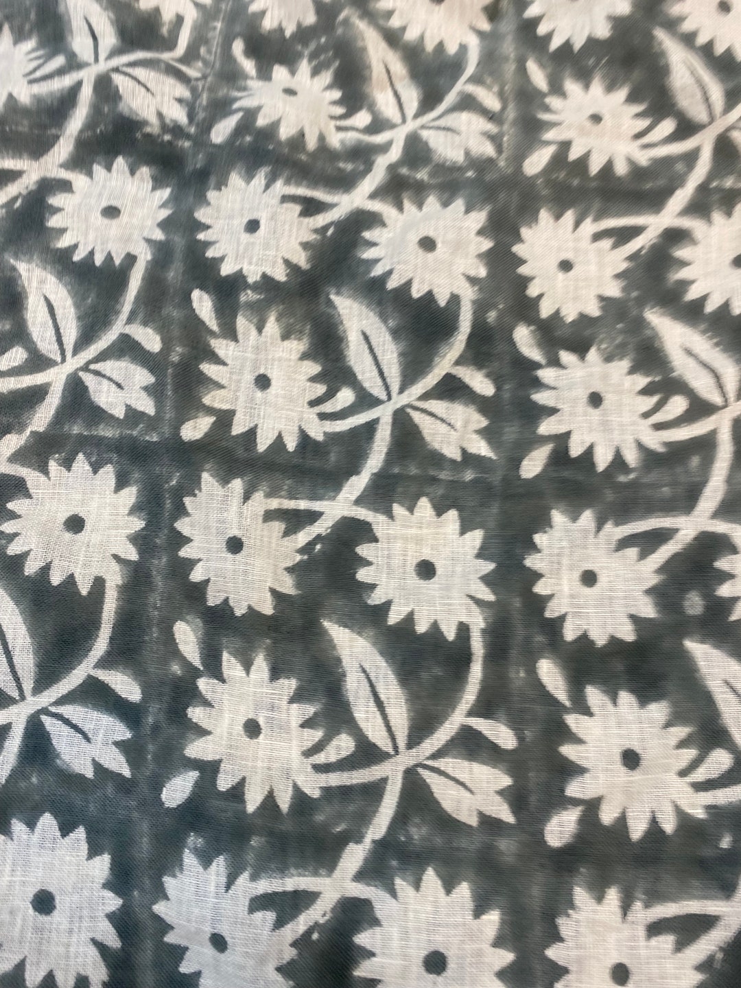 VIVVO// Indian Hand Block Print Fabric, Indian Linen Fabric, Block ...