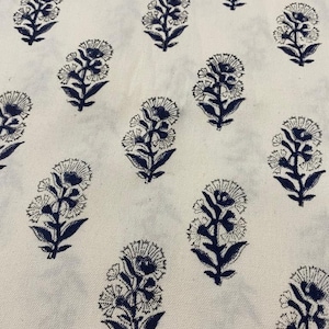 Block Print Handloom Linen Fabric Linen Fabric Olive Green Flower - Etsy