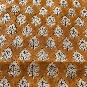 Handloom Linen Fabric - Most Popular Block Print Fabric - Best for ...