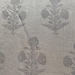 Handloom Linen Fabric Flower Outline Block Print Fabric Best for ...