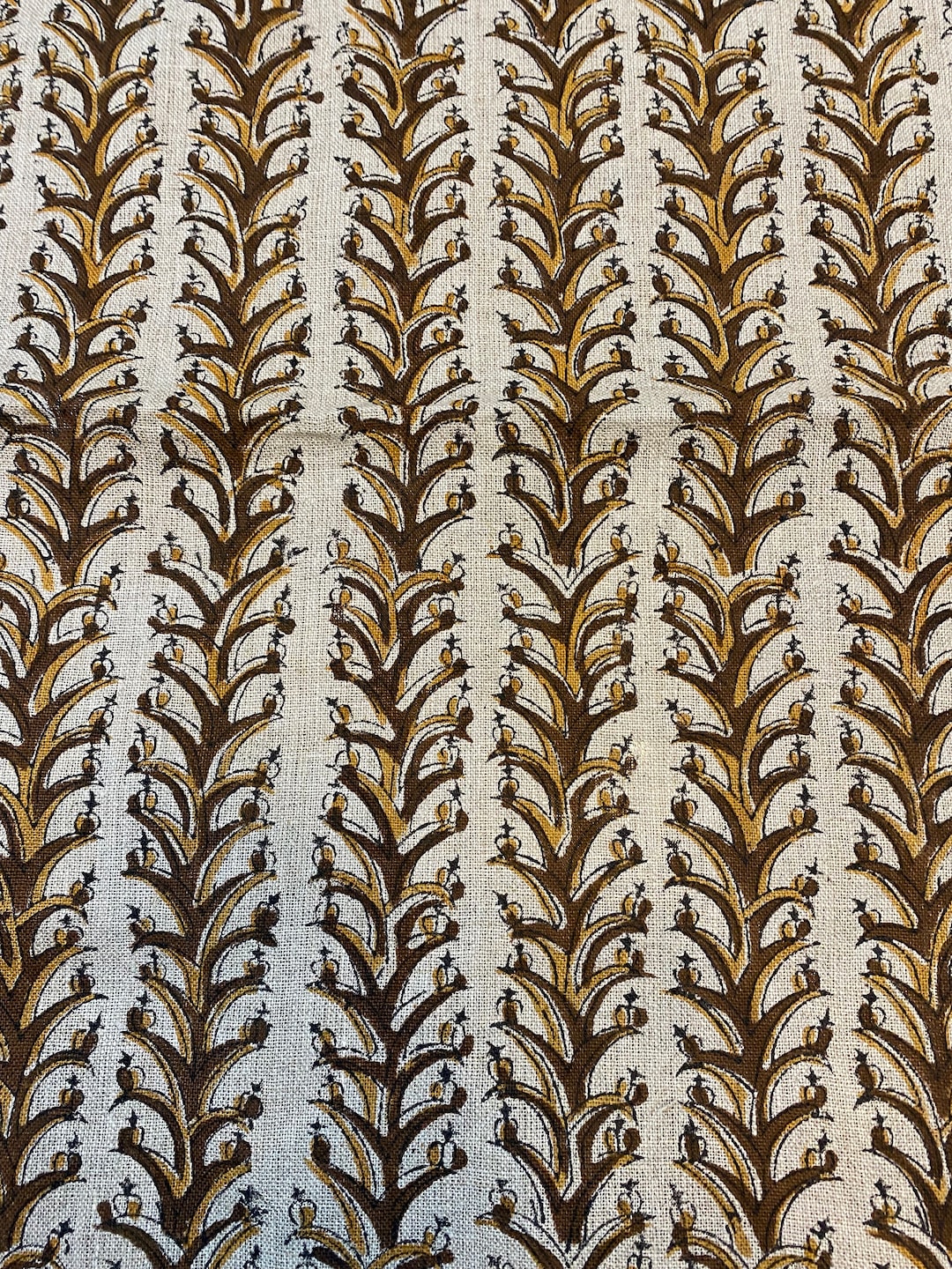 58 Inches Indian Hand Block Print Fabric, Indian Linen Fabric, Block ...