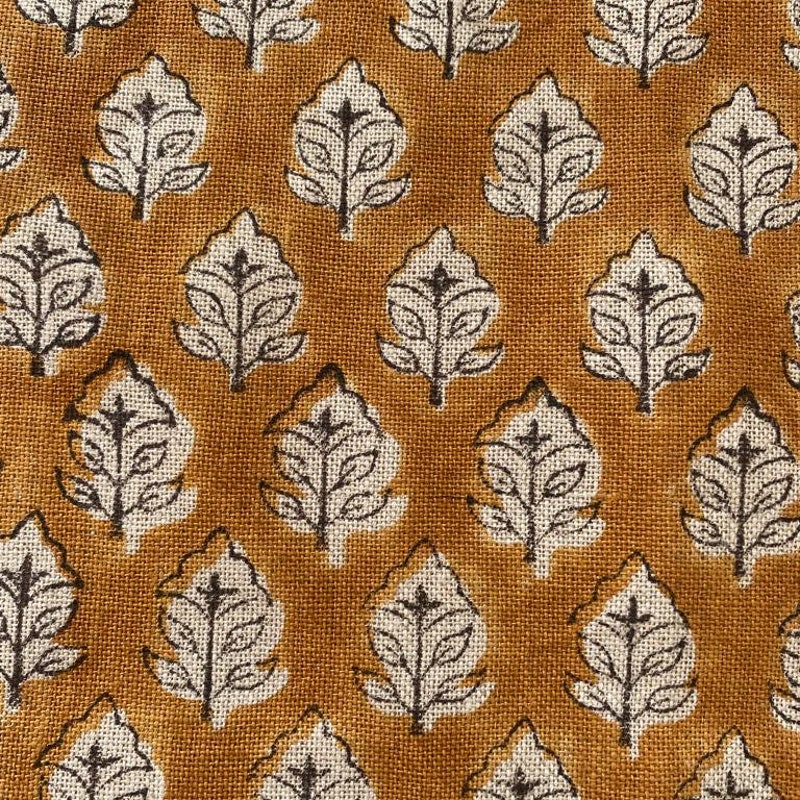 Linen Rust Fabric - Etsy