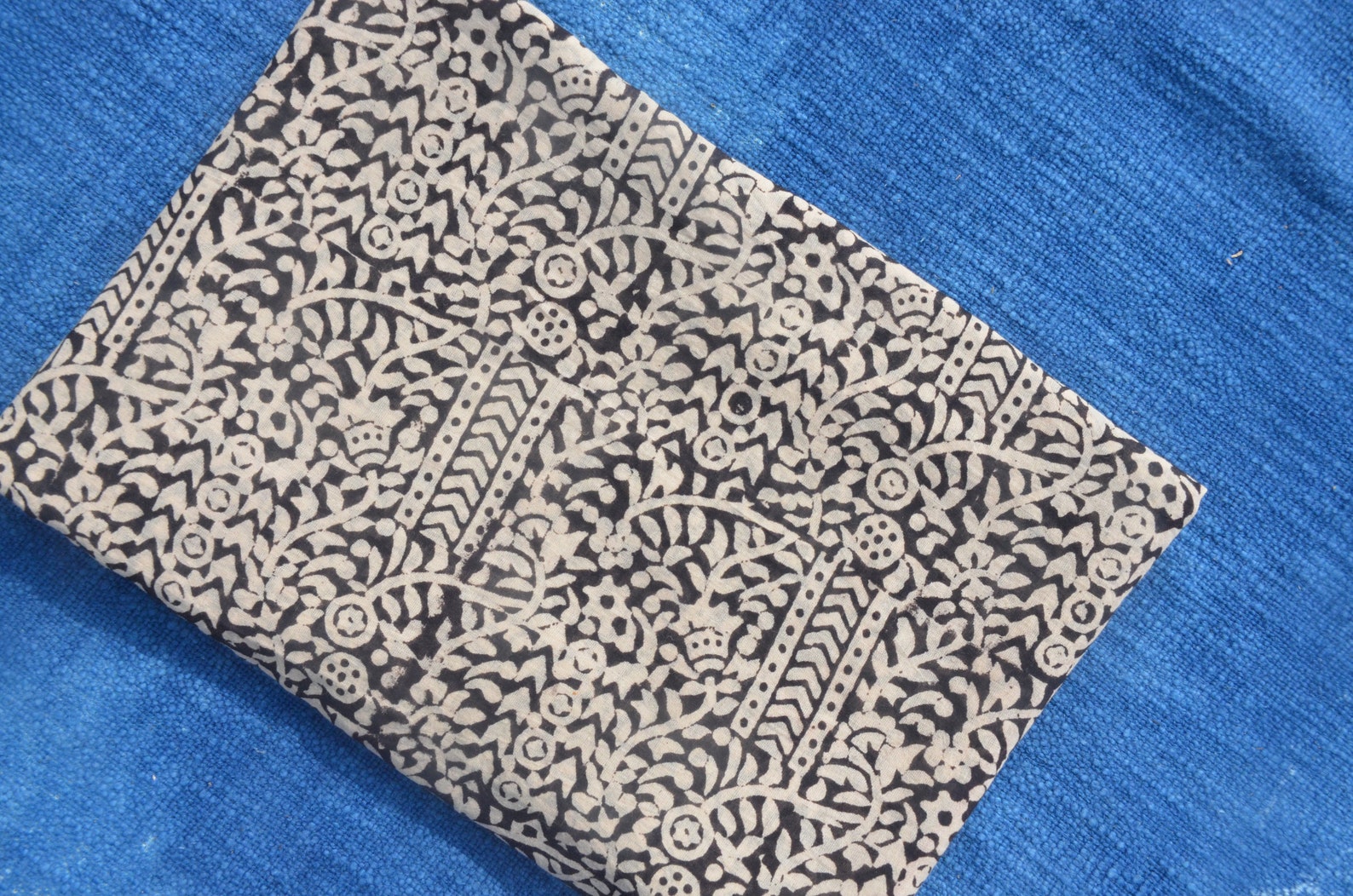 Indian Block Print Indian Cotton Hand Stamped Printing by - Etsy