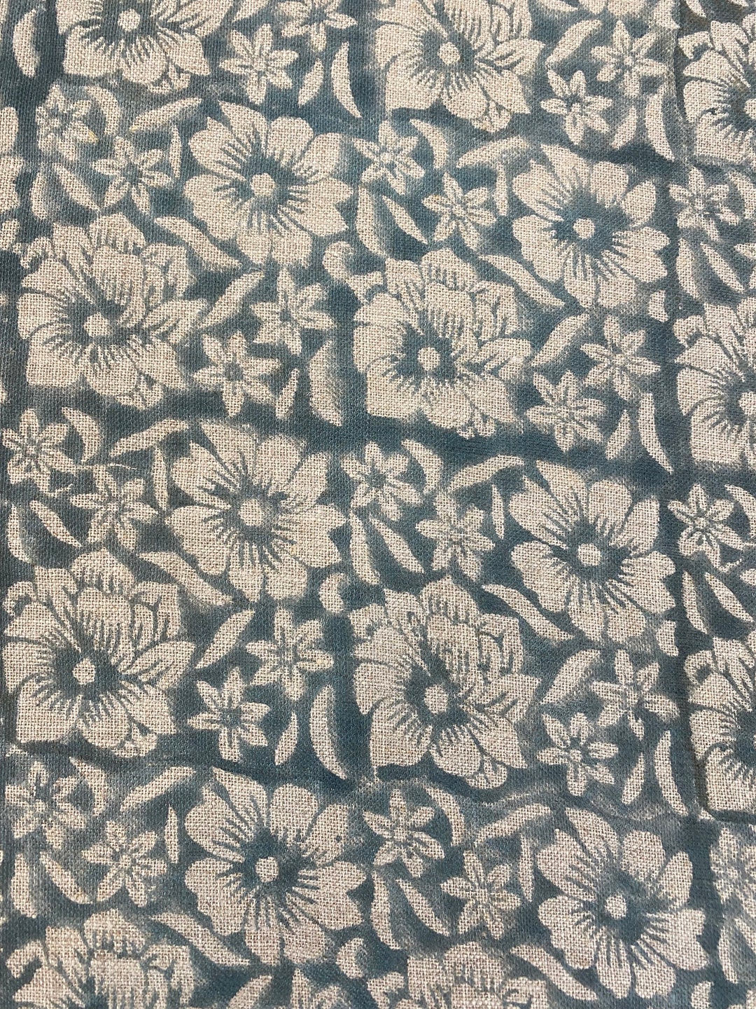 ZAFFRA || Indian Hand Block Print Fabric, Indian Linen Fabric, Block ...