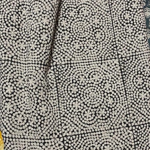Block Print Handloom Linen Fabric Heavy Linen Fabric - Etsy