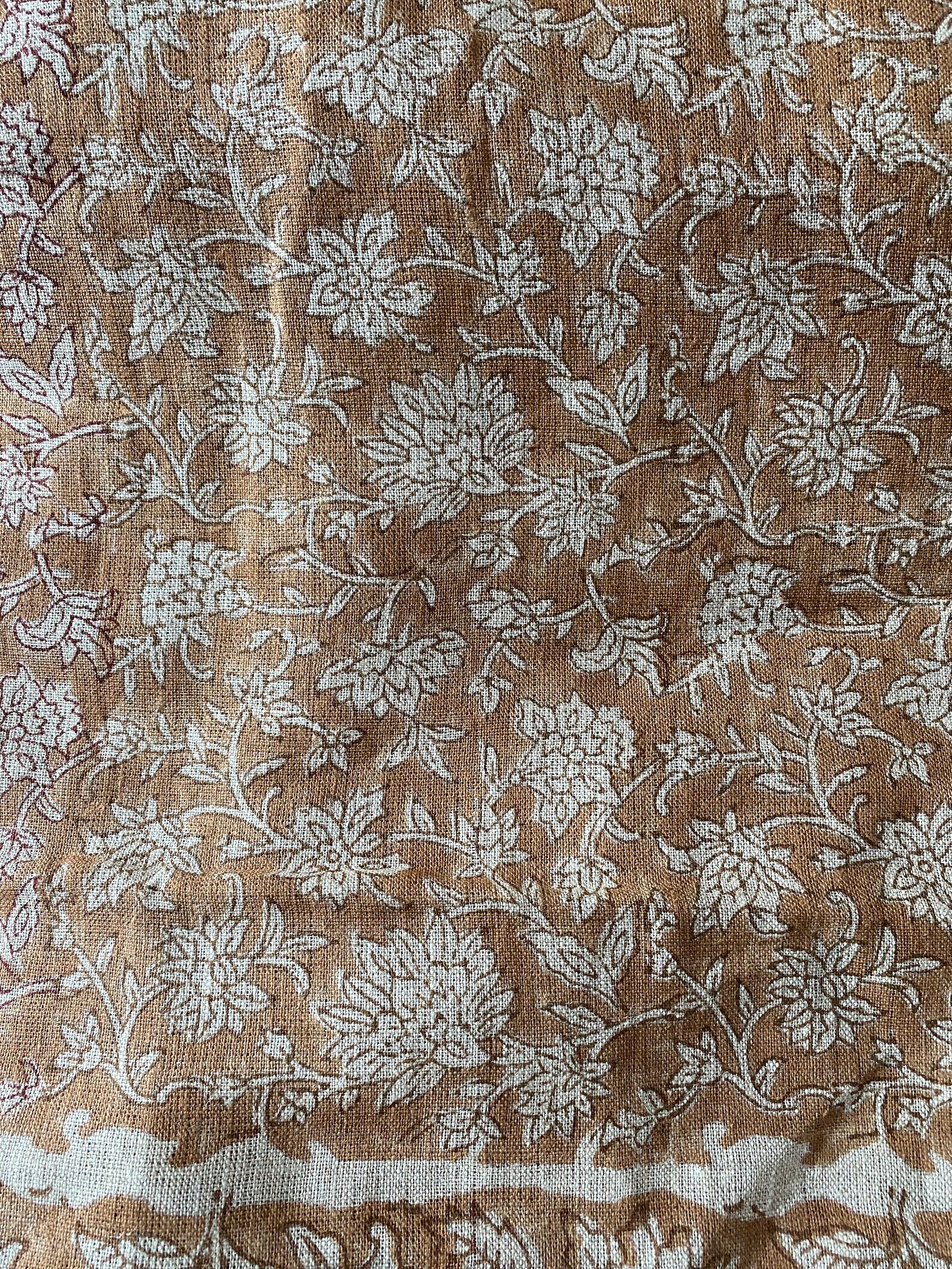 CHOKDI Jall//indian Hand Block Print Fabric, Indian Linen Fabric, Block ...
