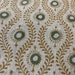 Sahara Motif Handloom Linen Fabric Linen Fabric Flower Mustrad With ...