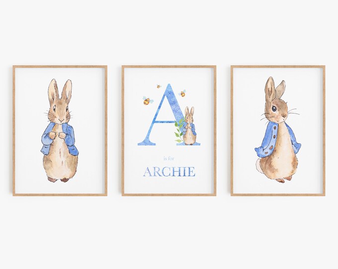 Peter Rabbit Prints,boys Nursery Prints,new Baby,nursery Decor,peter ...