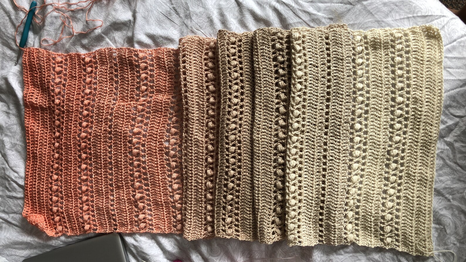 Easy Long Wrap Shawl Crochet Pattern , Pashmina Shawl Pattern, Estelle ...