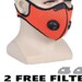 Orange Face Mask With Protective 5 Layer PM 2.5 Activated - Etsy