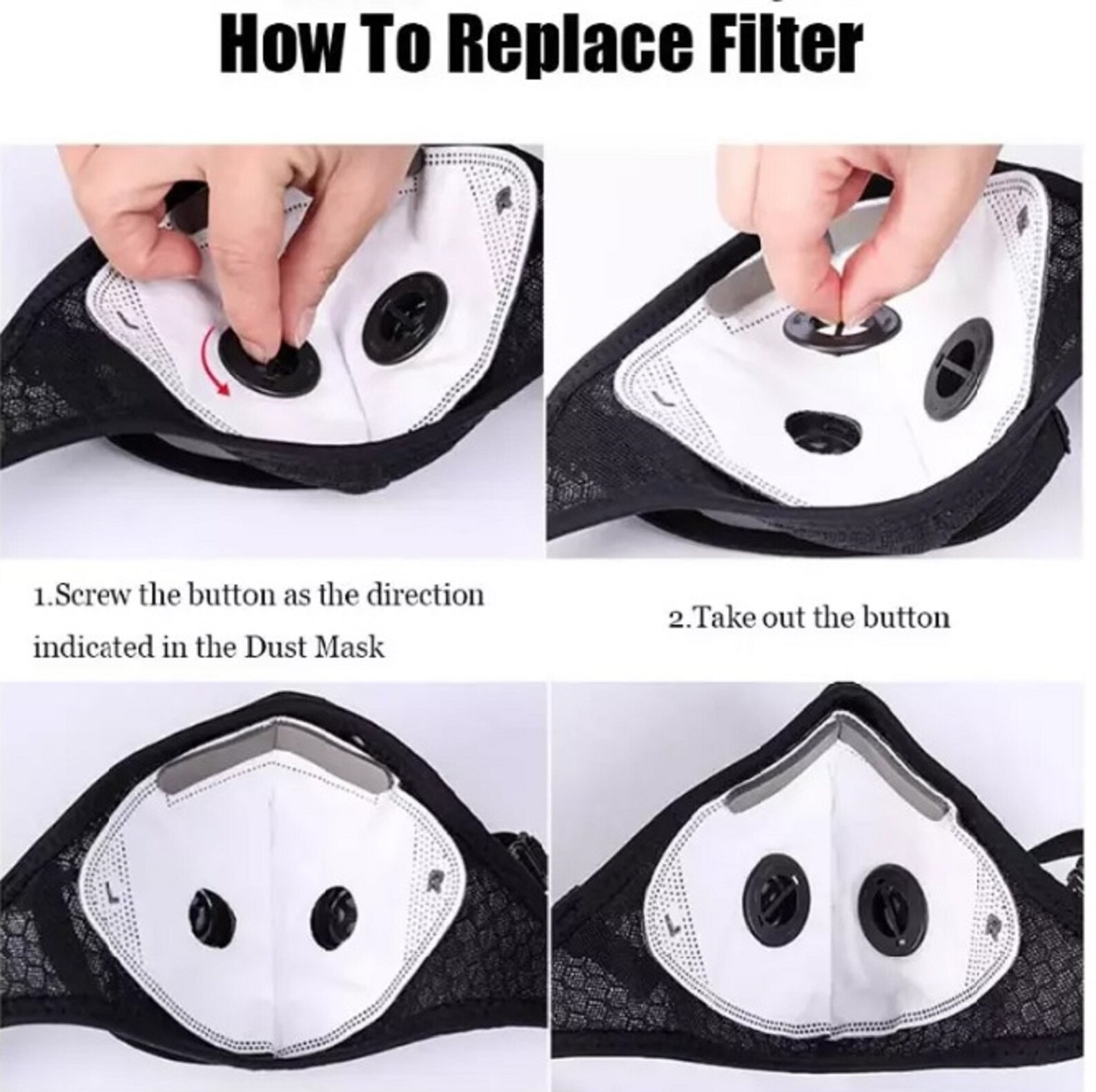 Orange Face Mask With Protective 5 Layer PM 2.5 Activated - Etsy