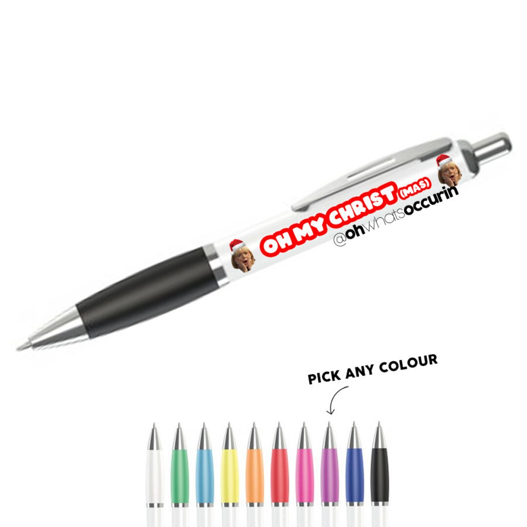 Oh My Christ mas Pam Face Pen,gavin and Stacey Gifts,gavin and Stacey ...