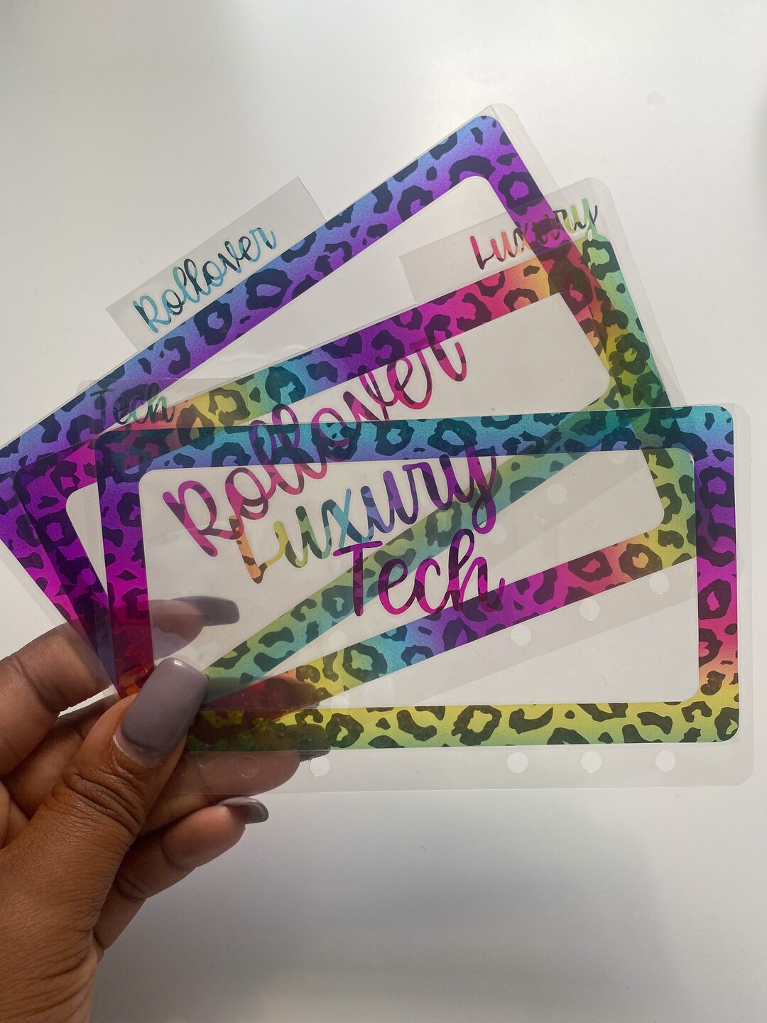 3 VINYL CURSIVE A6 Cash Envelopes - Etsy