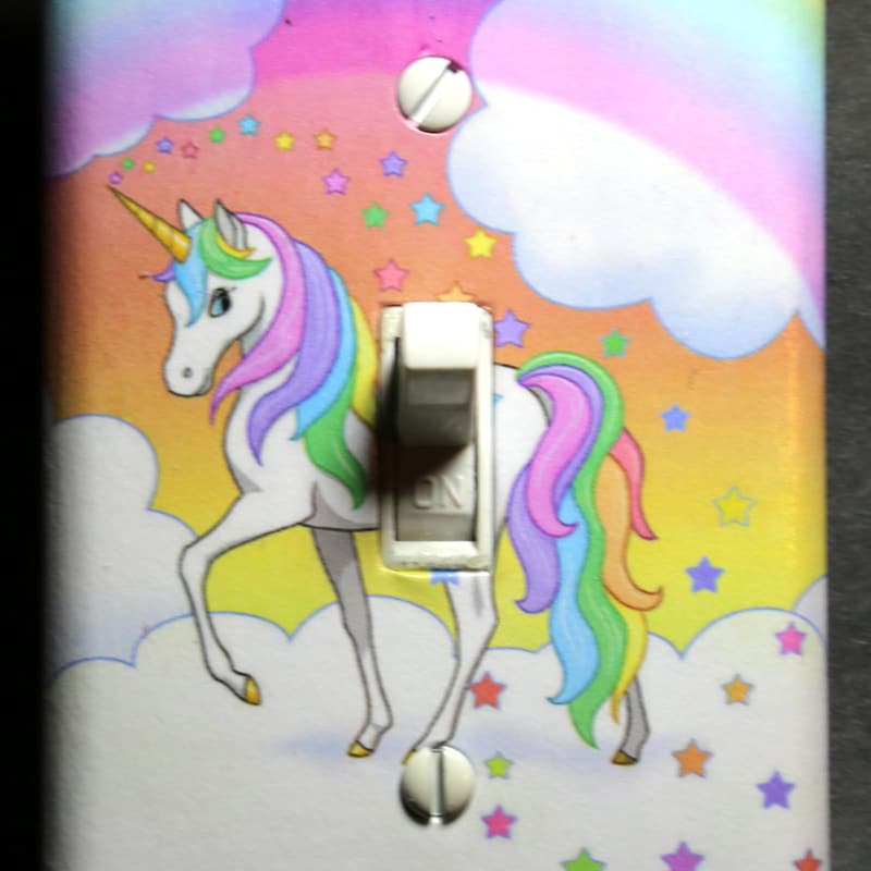 Unicorn Light Switch - Etsy