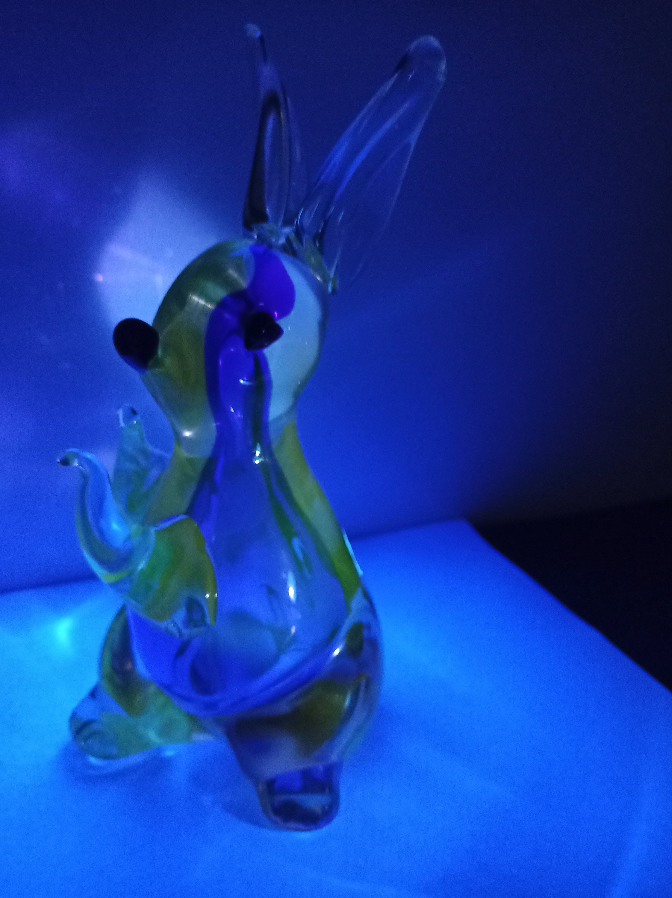 Vintage Collectable Murano Glass Rabbit Figurine - Etsy