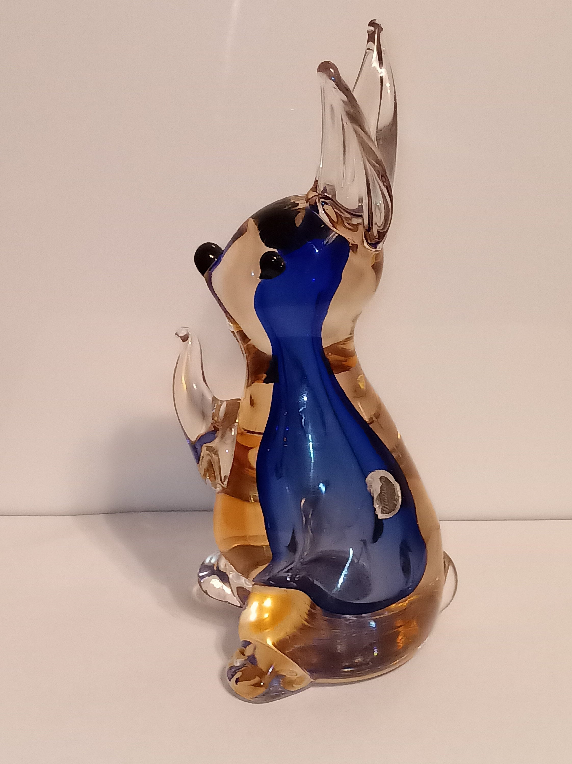 Vintage Collectable Murano Glass Rabbit Figurine - Etsy