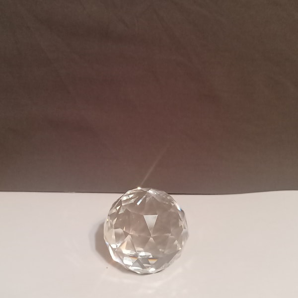 Crystal Paperweight - Etsy UK