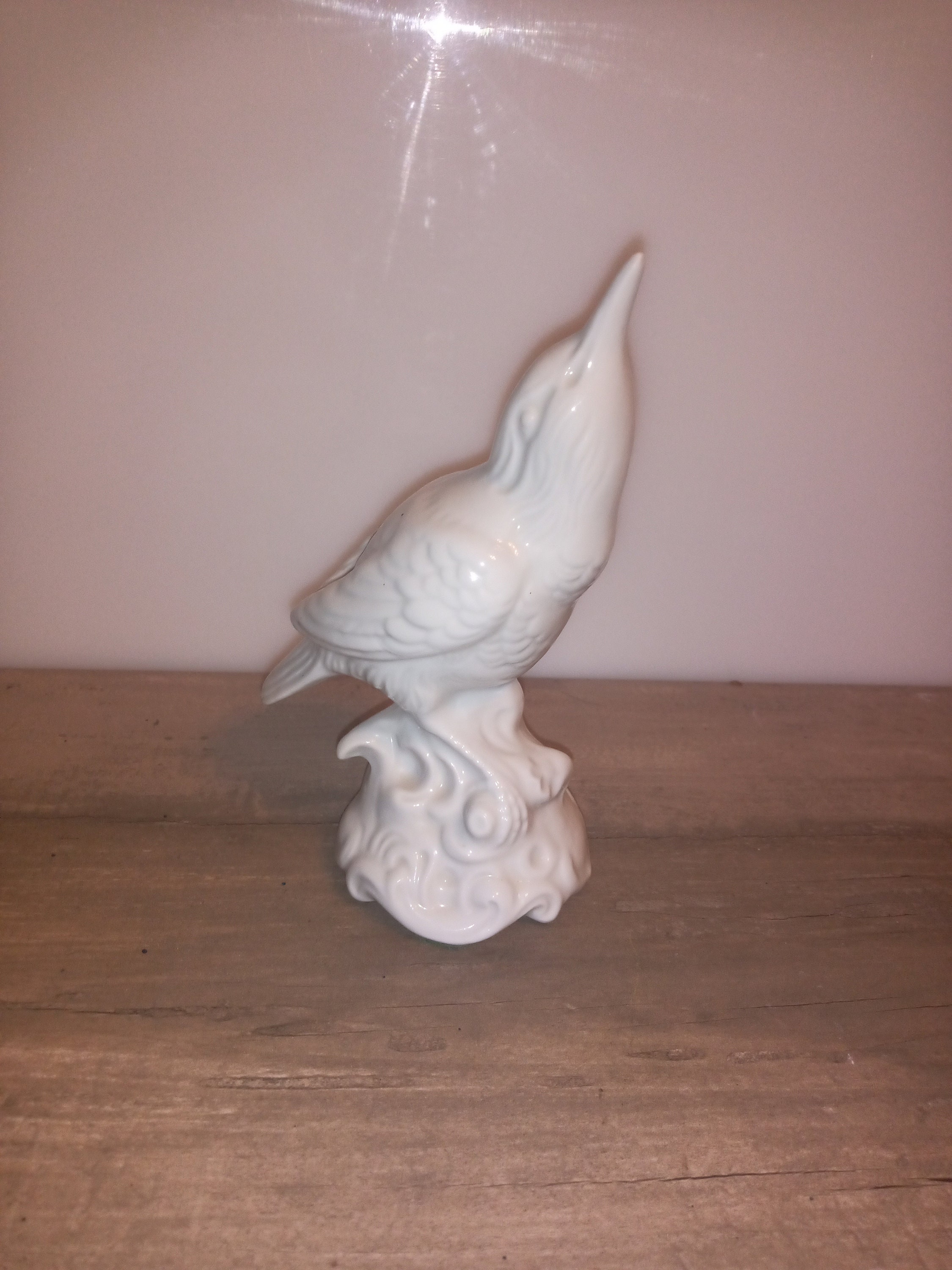 Vintage Dresden Porcelain Bird Figurine - Etsy