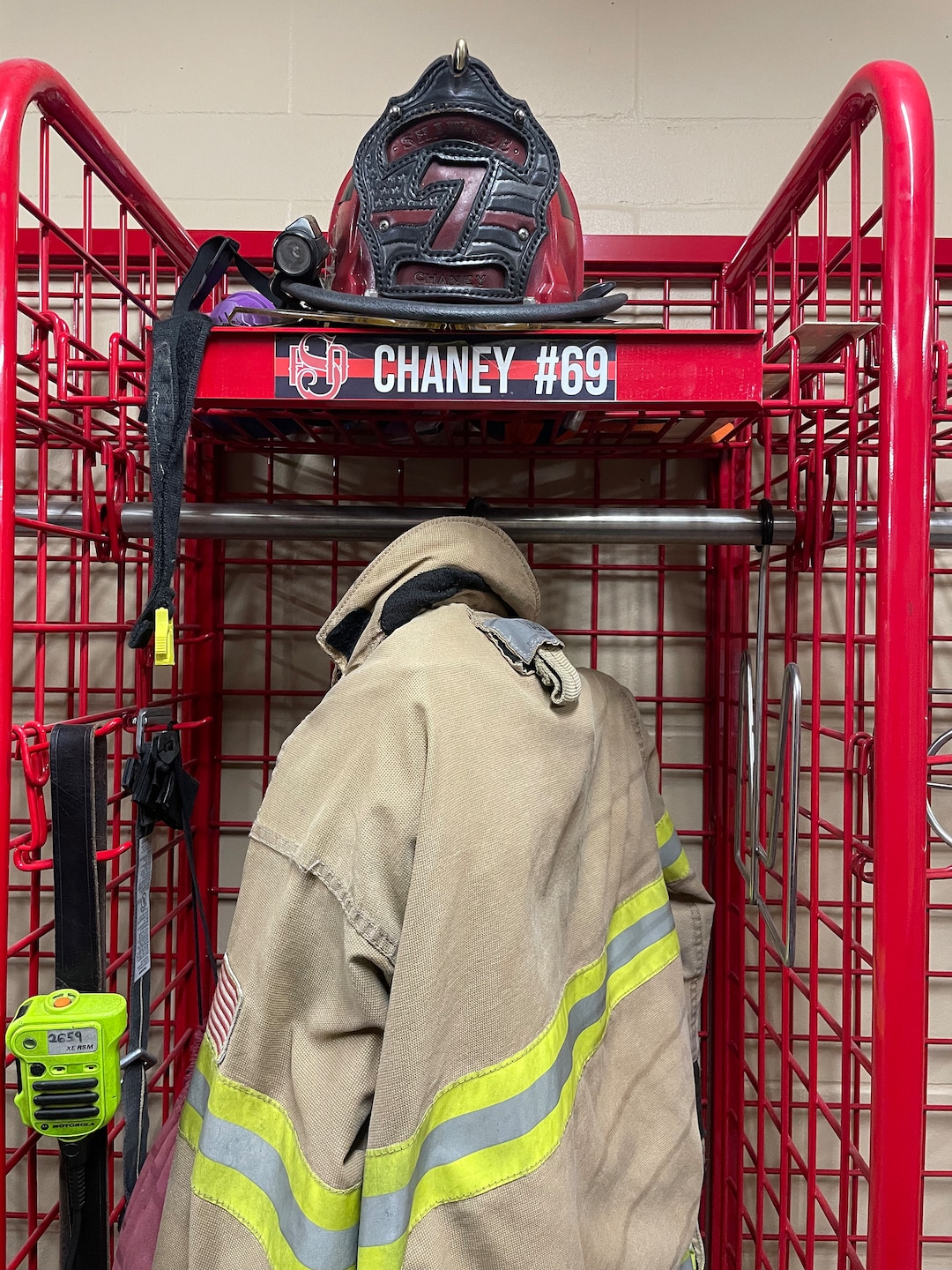 Firefighter Locker Tag - Etsy