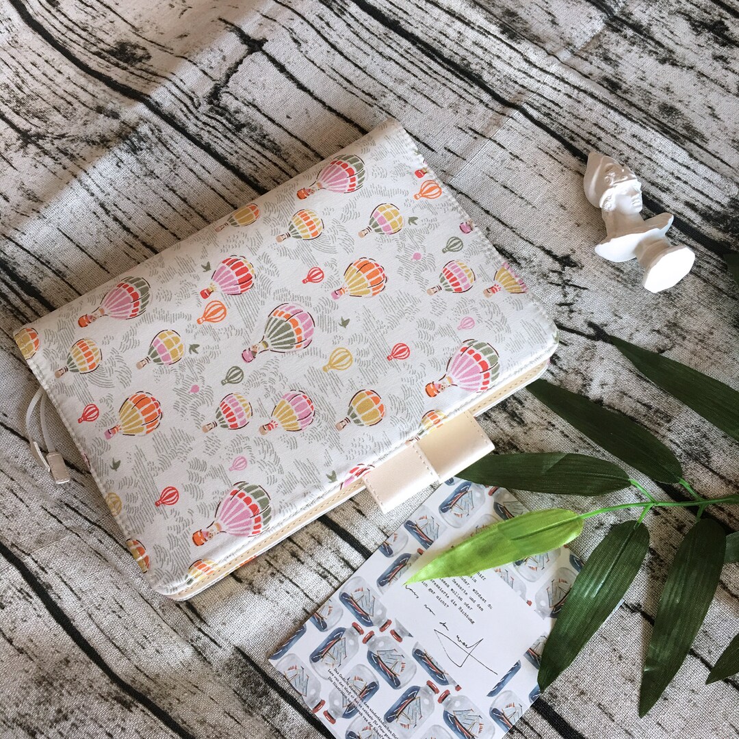 Hot Air Balloon Cover for 2024 Planner, Notebook, Journal, Agenda With ...