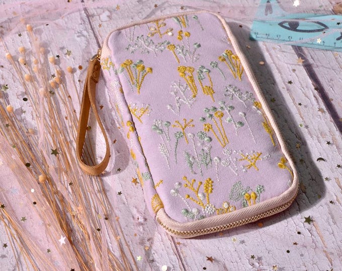 Waffle Weave Medi-pouch/ All-purpose Pouch/ Cosmetic Pouch/ Project ...