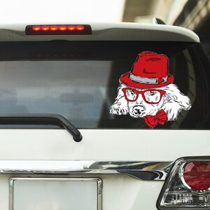 Dog Decals for Cars Dog Sticker Vinyl Dog Stickers Custom Dog Decal Dog ...