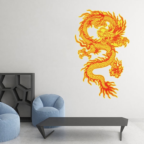 Chinese Wall Decal - Etsy