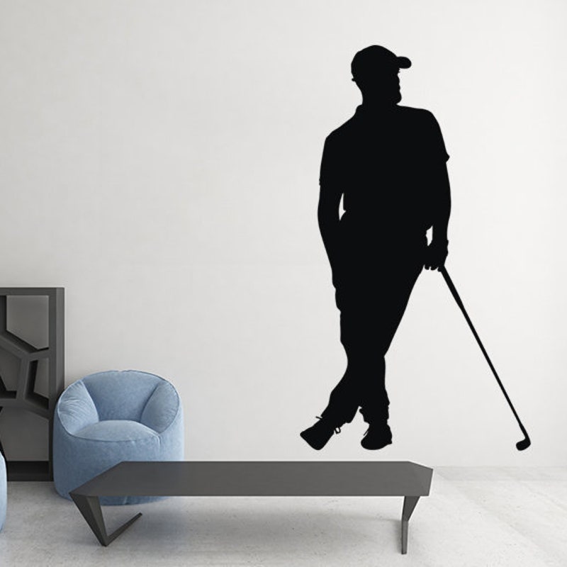 Wall Decal Golf - Etsy